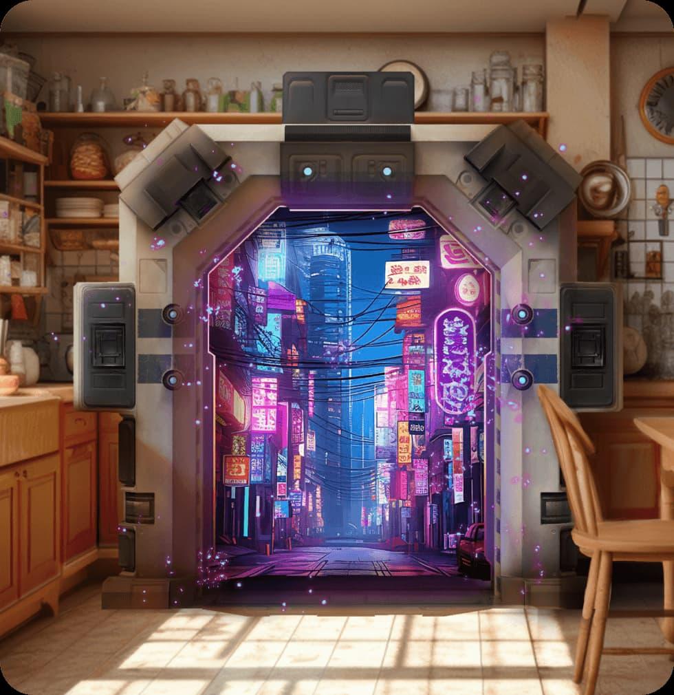 Custom Home Environments & Thrills for Oculus Quest 2, Meta